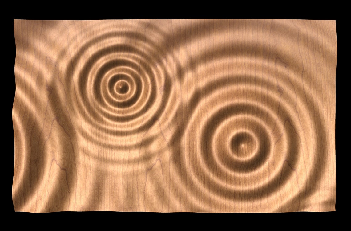 3D Model Wavewall50 CNC Cutting File | Etsy