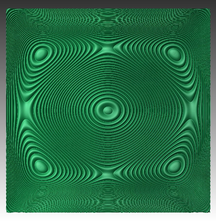 SBARTDEZ93A Sound Wave 3D Model for CNC Machining With - Etsy