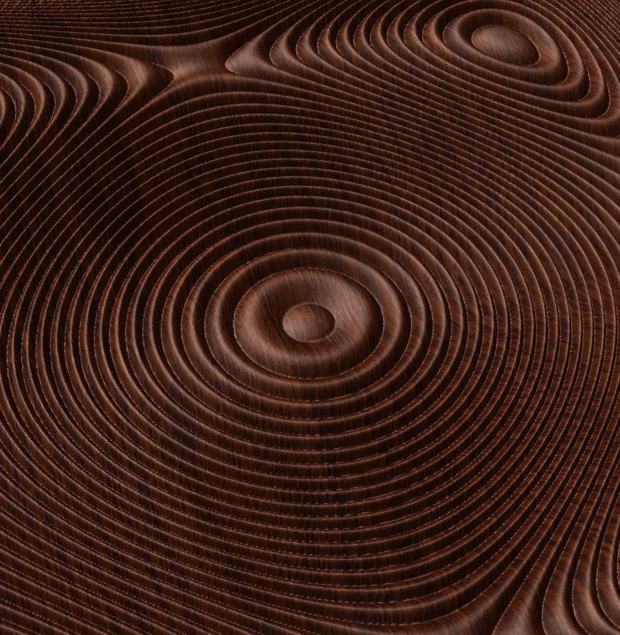 SBARTDEZ93A Sound Wave 3D Model for CNC Machining With - Etsy