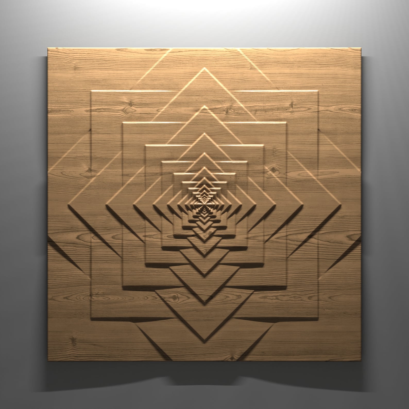 Bas-relief geometry Two 3d File for CNC - Etsy
