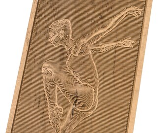 Ballet Dancer V1 File for V Bit Carving | Etsy