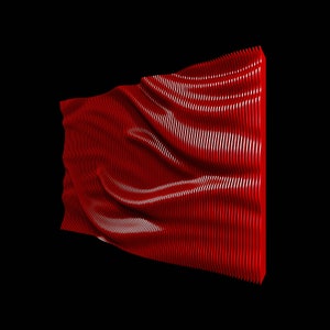 Parametric "wave Wall 4" CNC Cutting File - Etsy