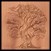 Bas-relief "tree of Life" 3d File MJ001 for CNC - Etsy