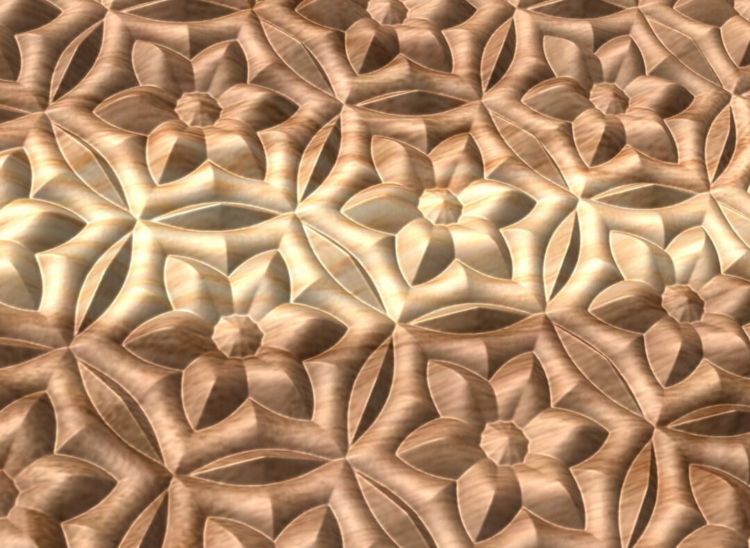 FLD825T 3D Relief Repeated Pattern - Etsy