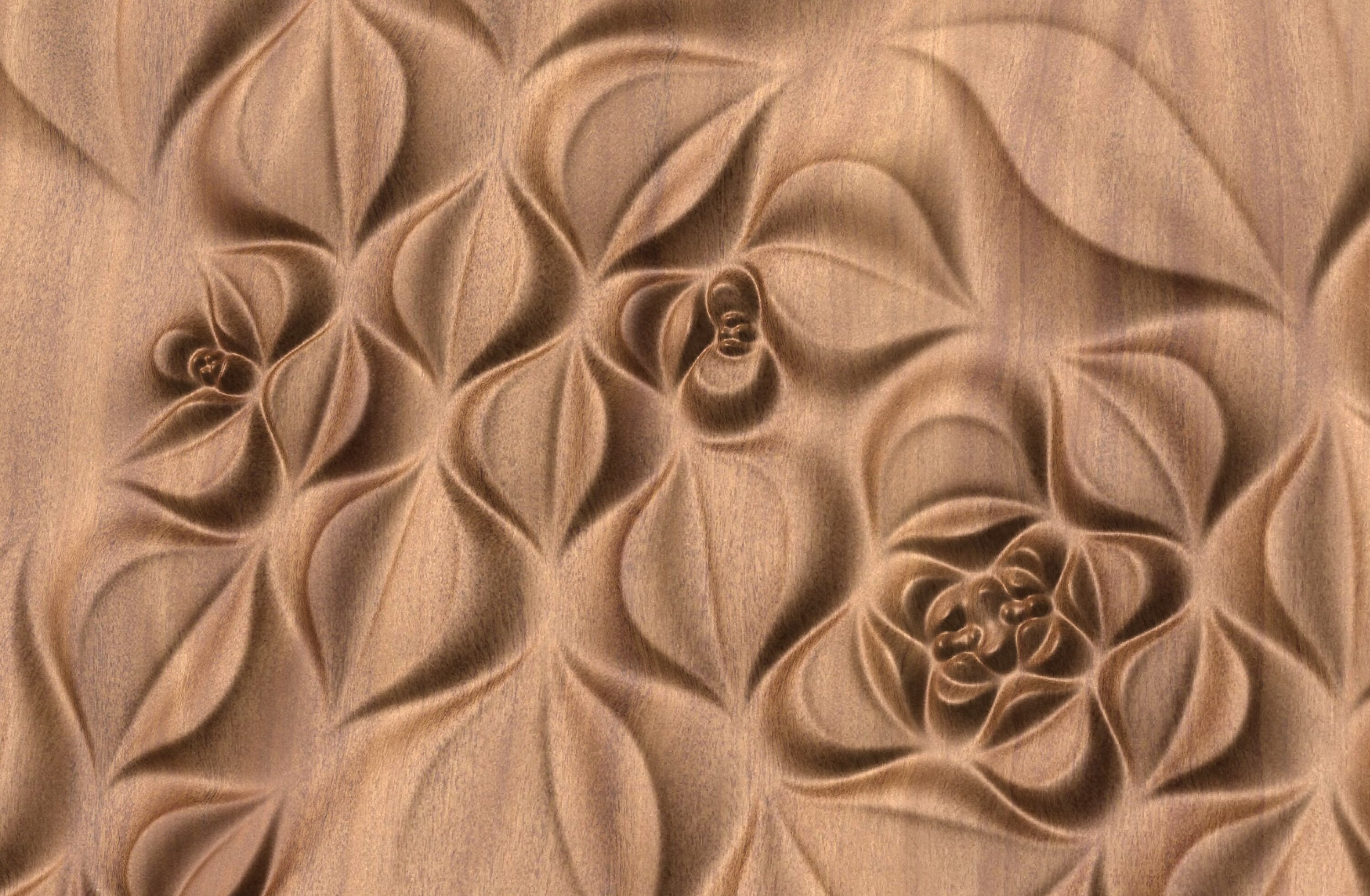 Decorative Abstract 3D Relief Sculpture Model FFF 21.33.55 for | Etsy