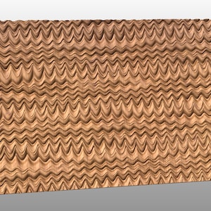 Ttwave1 Wavy Pattern 3D Model for CNC Machining With Software Vectric ...