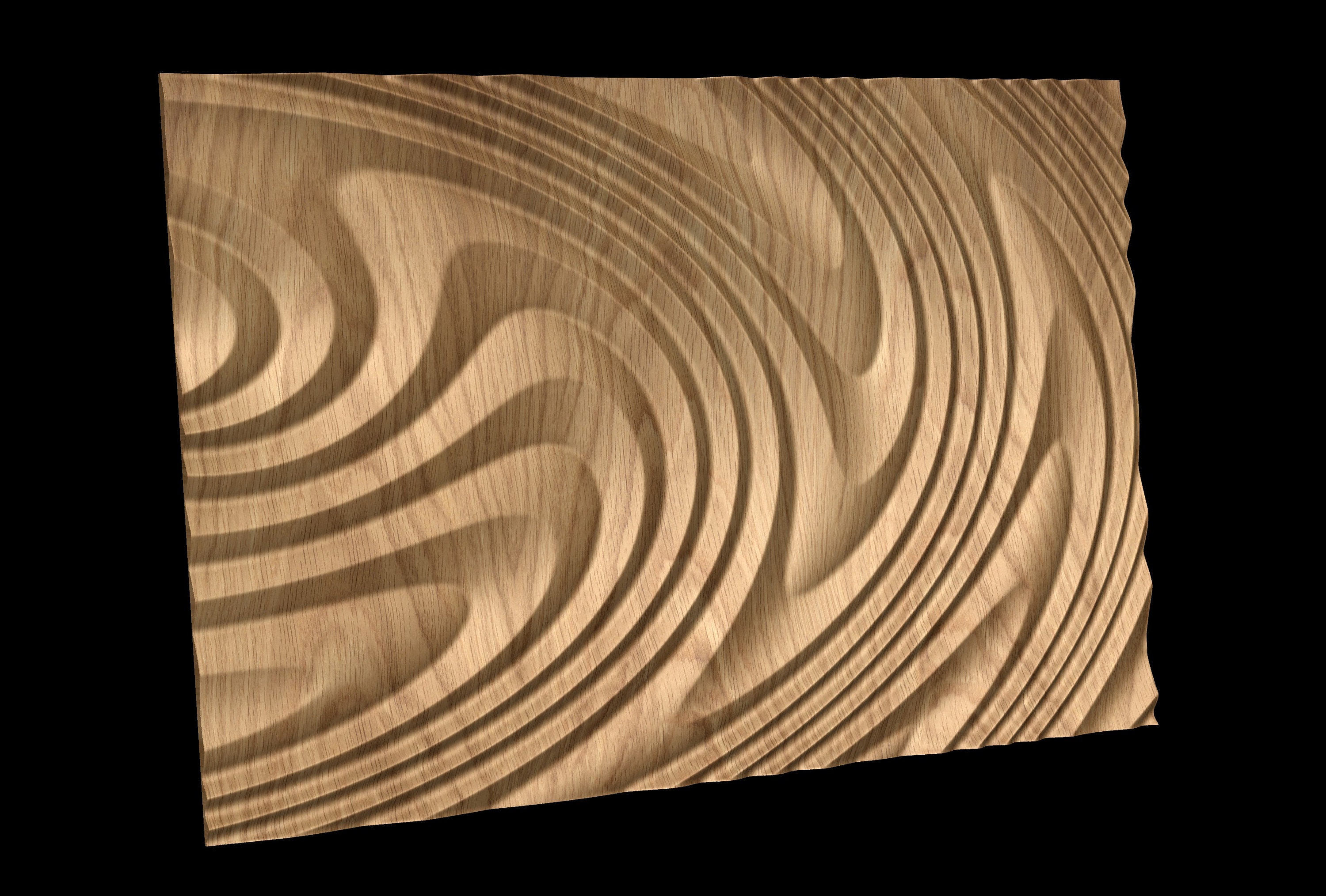 SBART104 Wavy Pattern 3D Model for CNC Machining - Etsy Canada