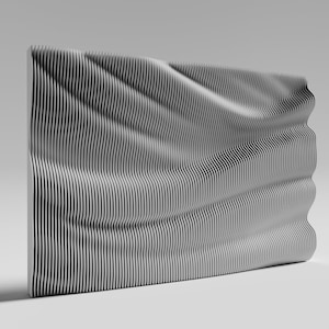 Parametric "wave Wall 1" CNC Cutting File - Etsy
