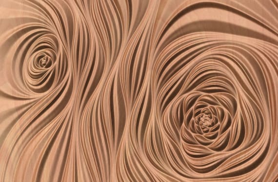 Decorative Abstract 3D Relief Sculpture Model FFF 18.56.41 for | Etsy