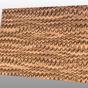Ttwave1 Wavy Pattern 3D Model for CNC Machining With Software Vectric ...