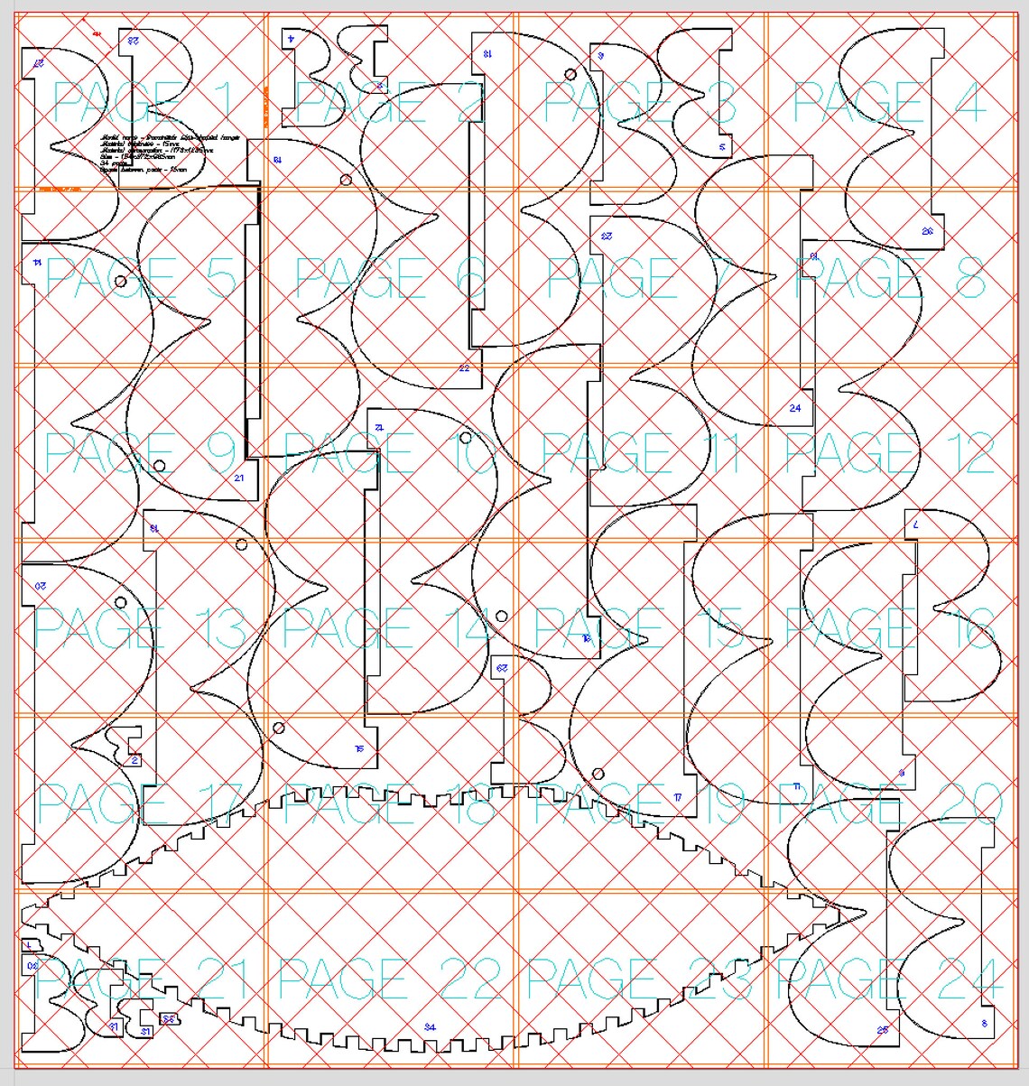 Parametric Lips-shaped hanger CNC cutting file | Etsy