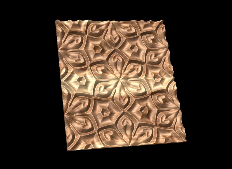 HEX1 3D Relief Repeated Pattern - Etsy