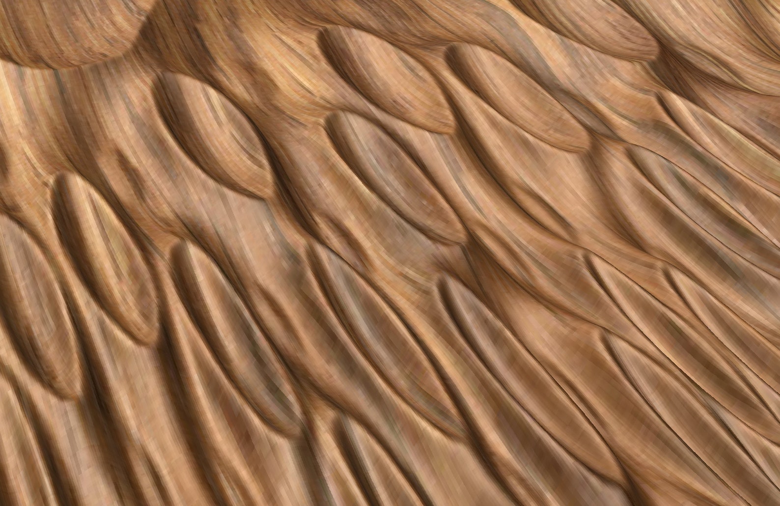 JANII36 Wavy Pattern 3D Model for CNC Machining With Software - Etsy