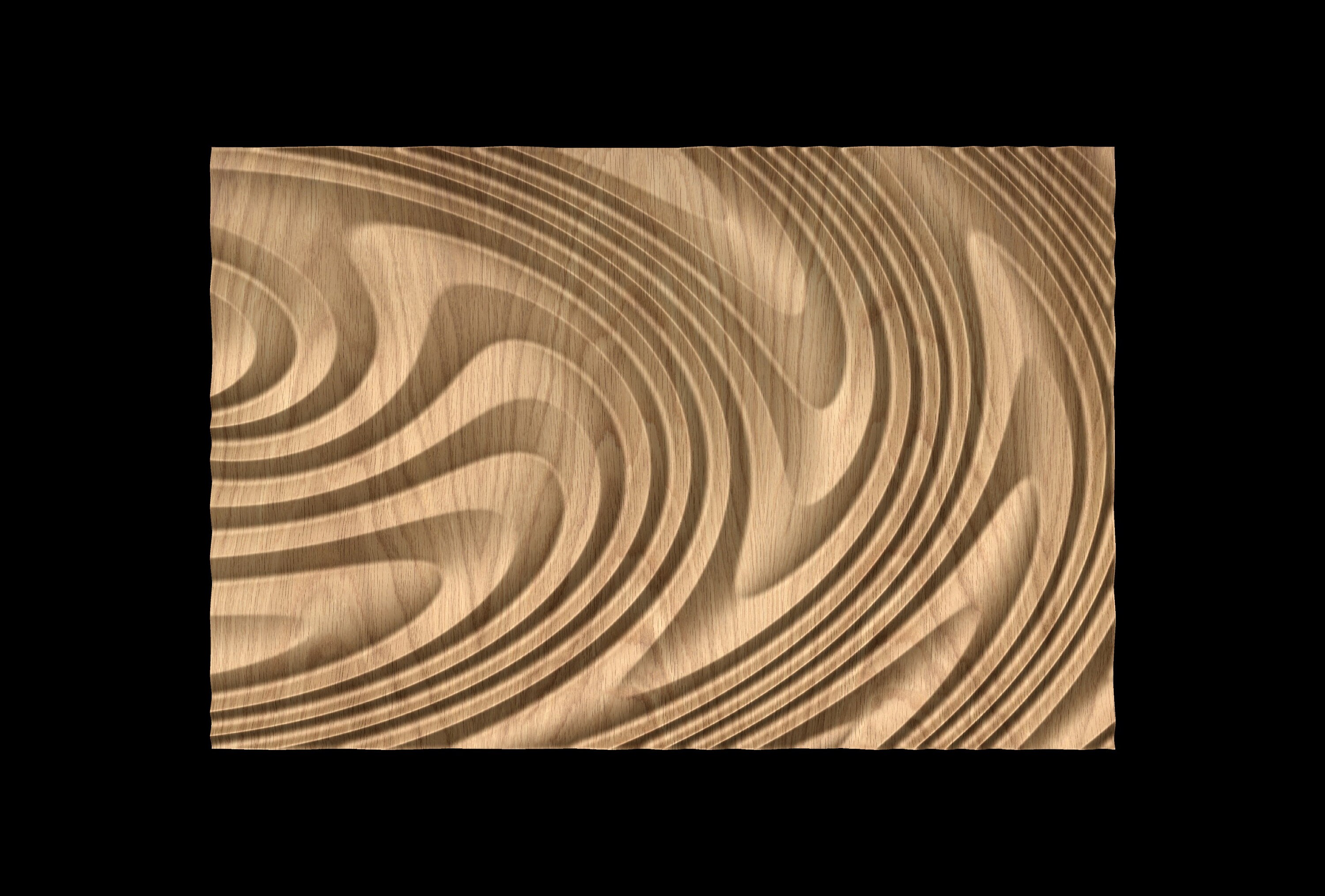 SBART104 Wavy Pattern 3D Model for CNC Machining - Etsy Canada