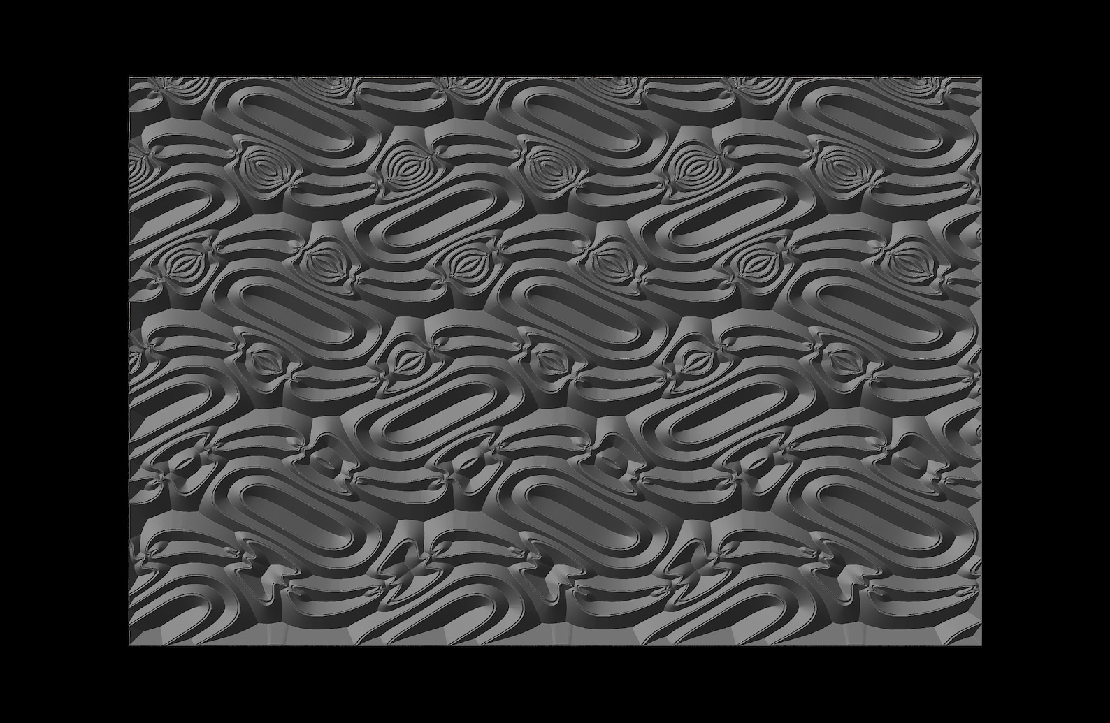 Jungle85-s5 Wavy Pattern Vector File for V Bit Carving With Software ...