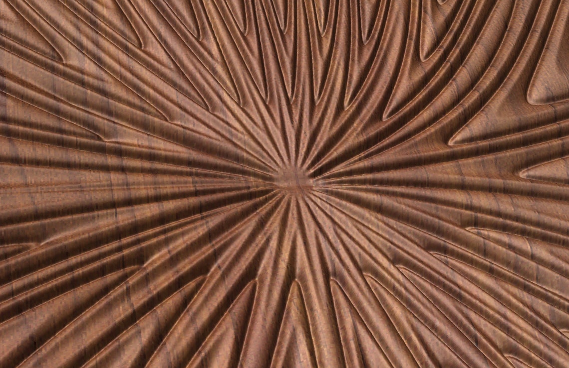 SBARTDEZ211 Wavy Pattern 3D Model for CNC Machining With - Etsy