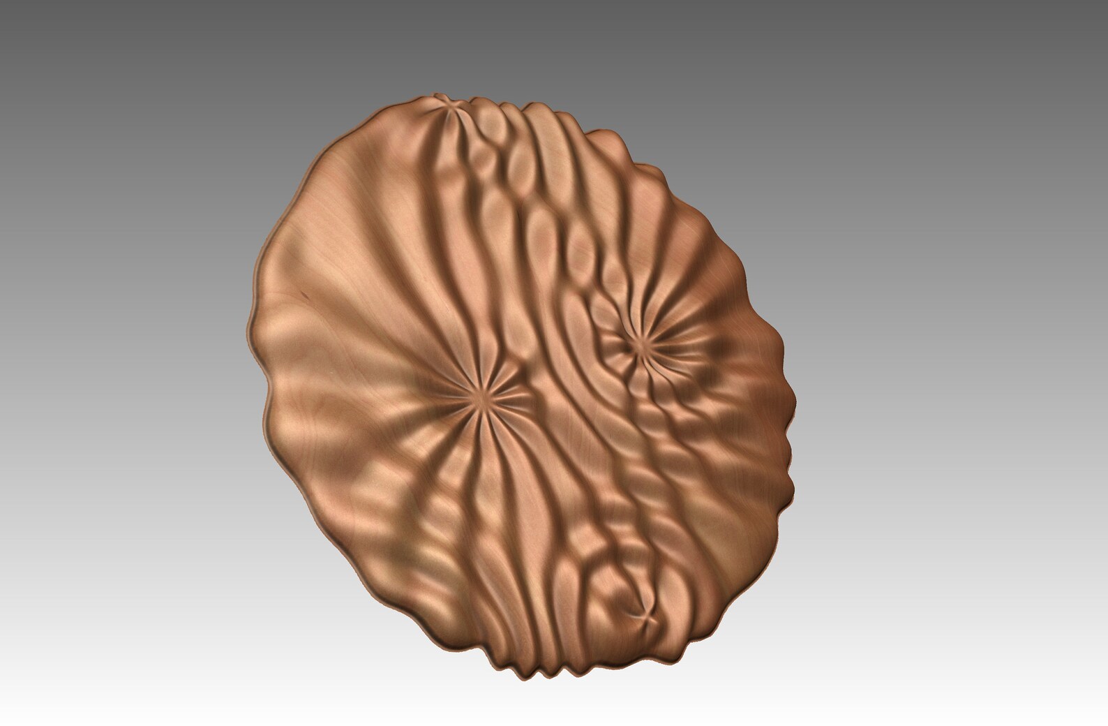 Wavy Surface Sculpture CNC 3D Model SG3501 - Etsy