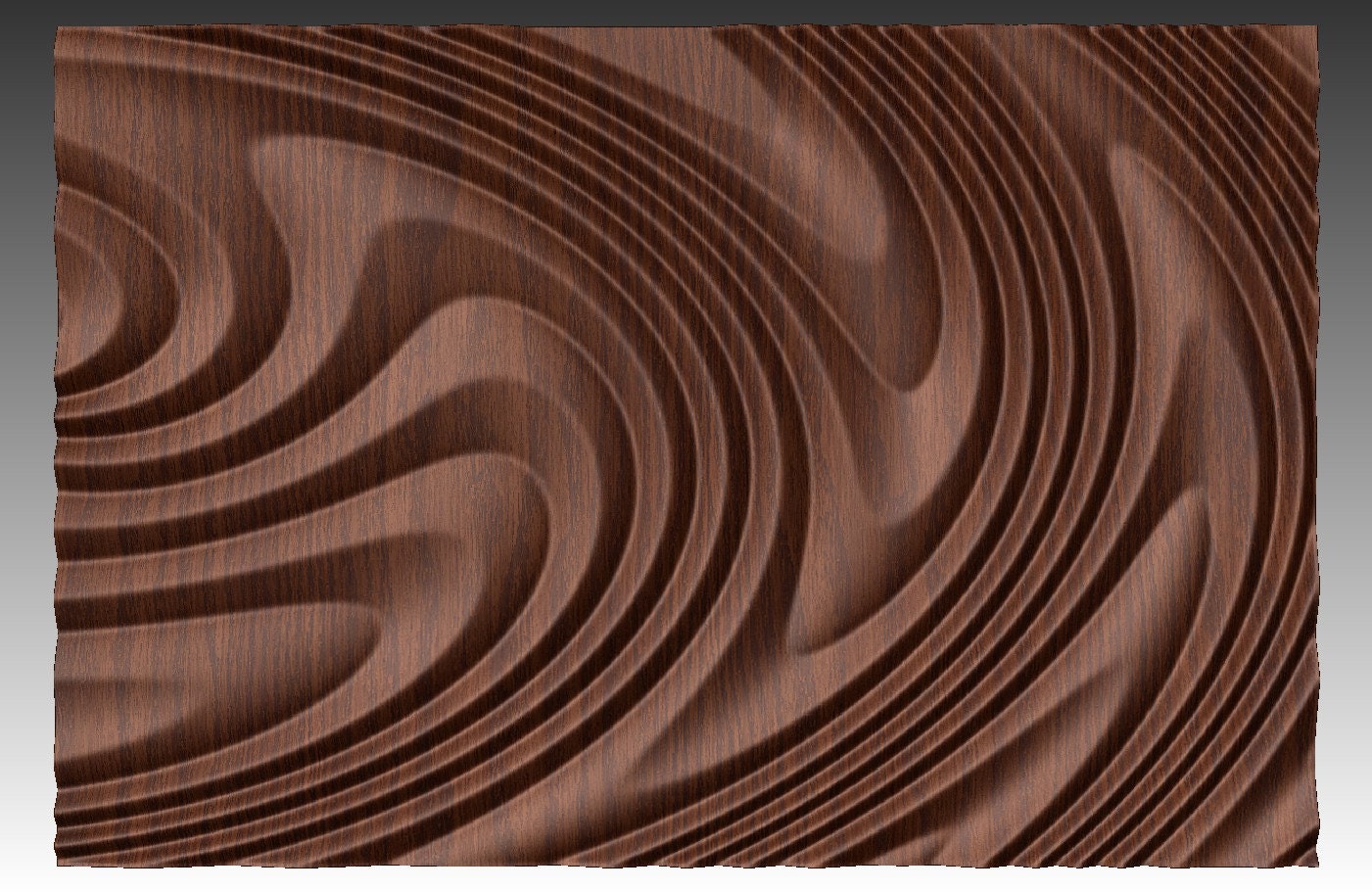 SBART104 Wavy Pattern 3D Model for CNC Machining - Etsy