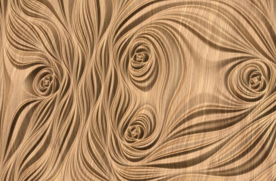 Decorative Abstract 3D Relief Sculpture Model FFF 18.56.41 for | Etsy