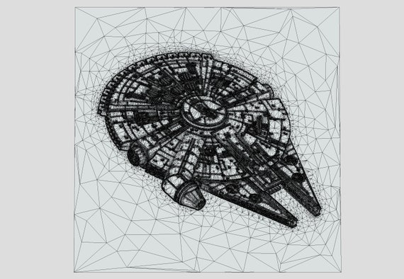 Falcon 3d Drawings