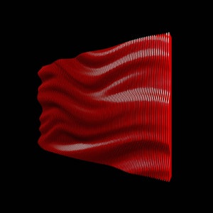 Parametric "wave Wall 6" CNC Cutting File - Etsy