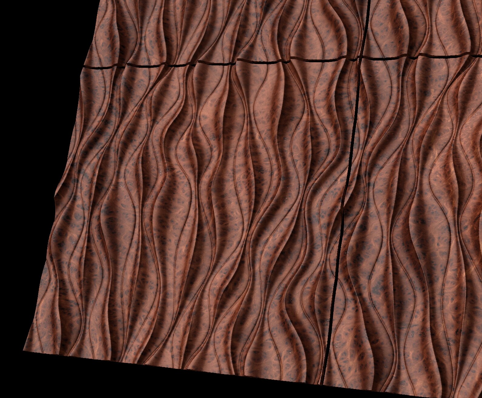 Organic Tile-able 3D Model for CNC trs1 | Etsy