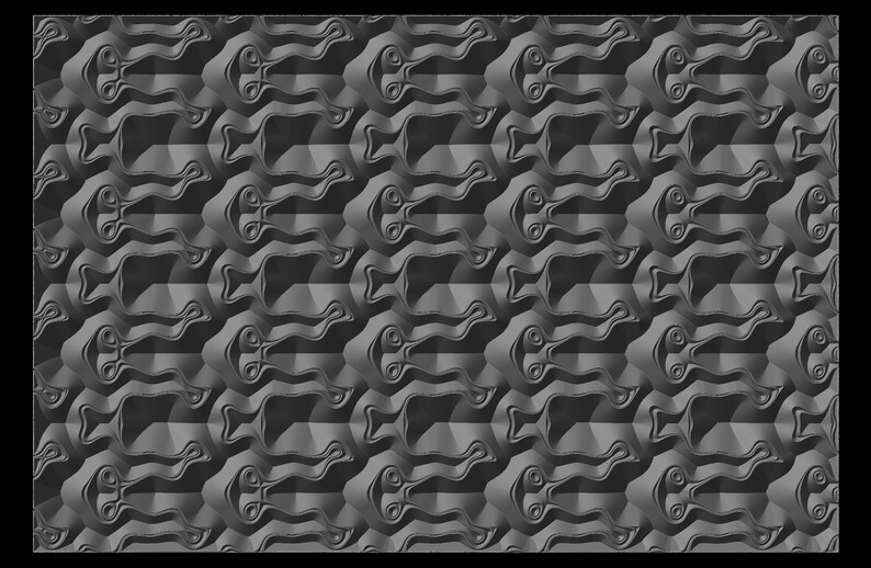 Jungle131-s7 Wavy Pattern Vector File for V Bit Carving With - Etsy