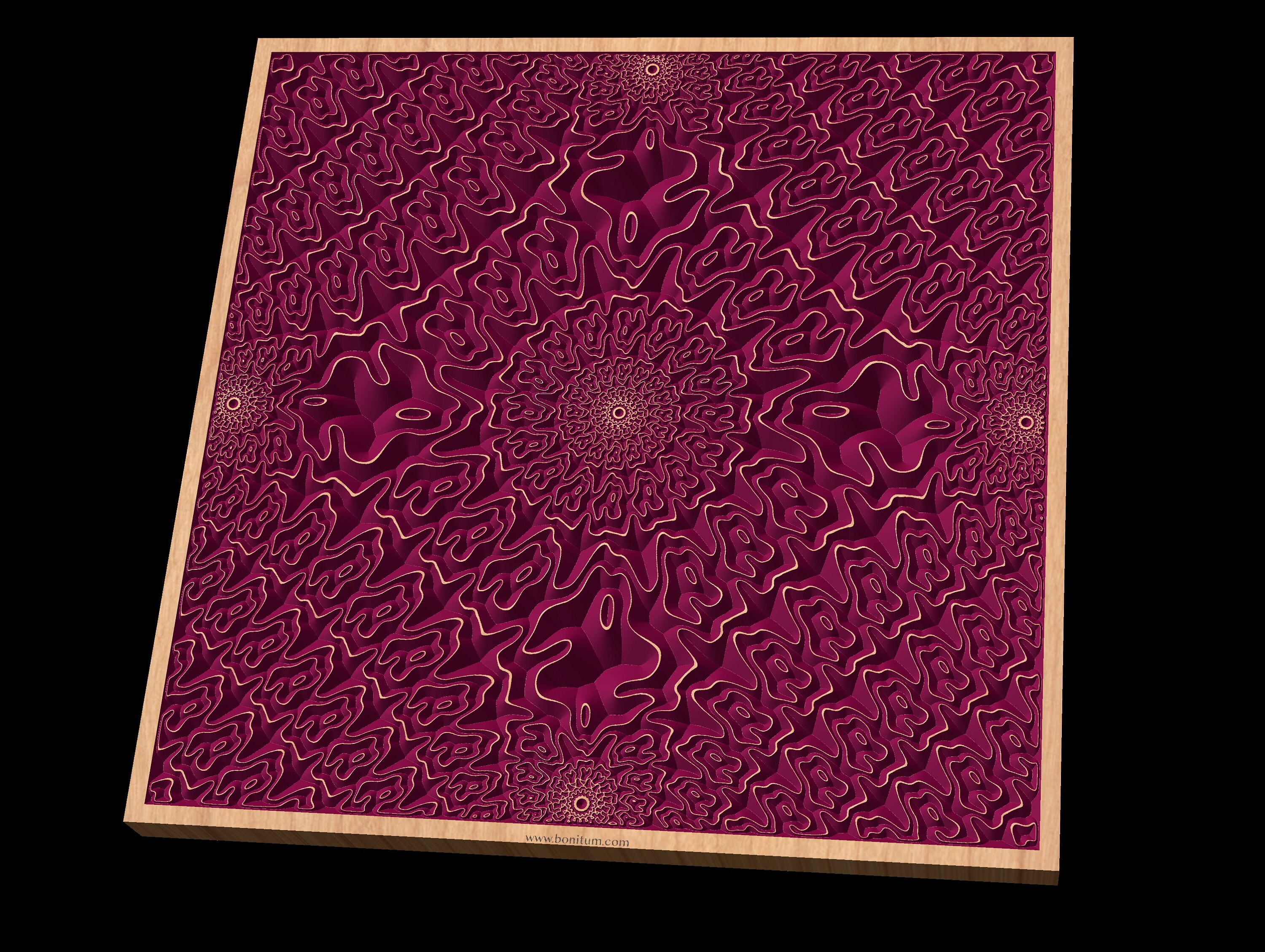 TMGW61 Wavy Pattern Vector File for V Bit Carving With | Etsy