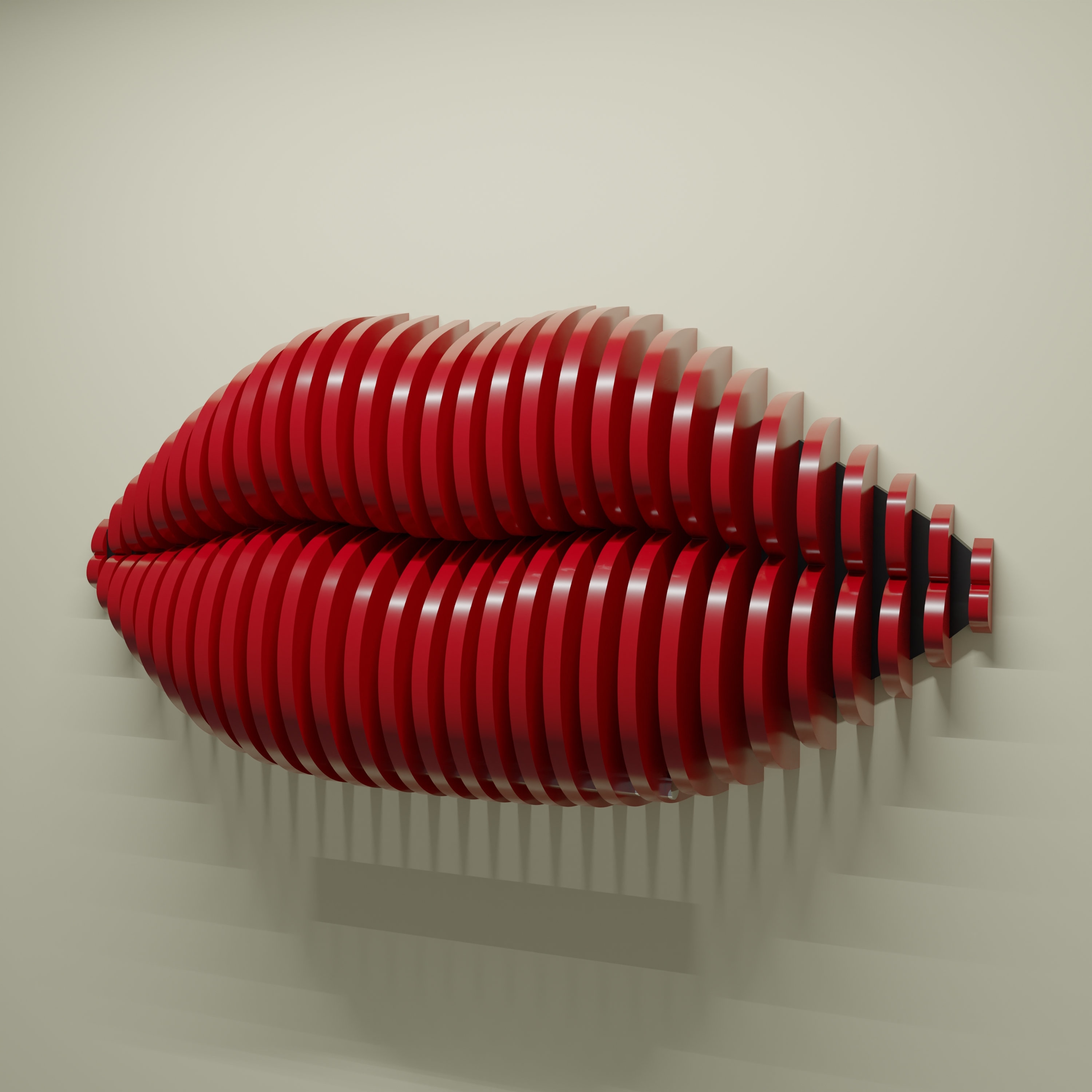 Parametric Wall Art COOL LIPS CNC Cutting File - Etsy UK