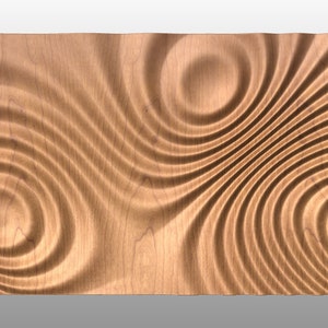 CNC 3D Model "waves 4834" - Etsy