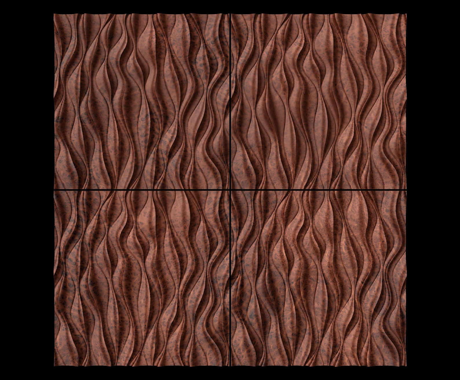 Organic Tile-able 3D Model for CNC trs1 | Etsy