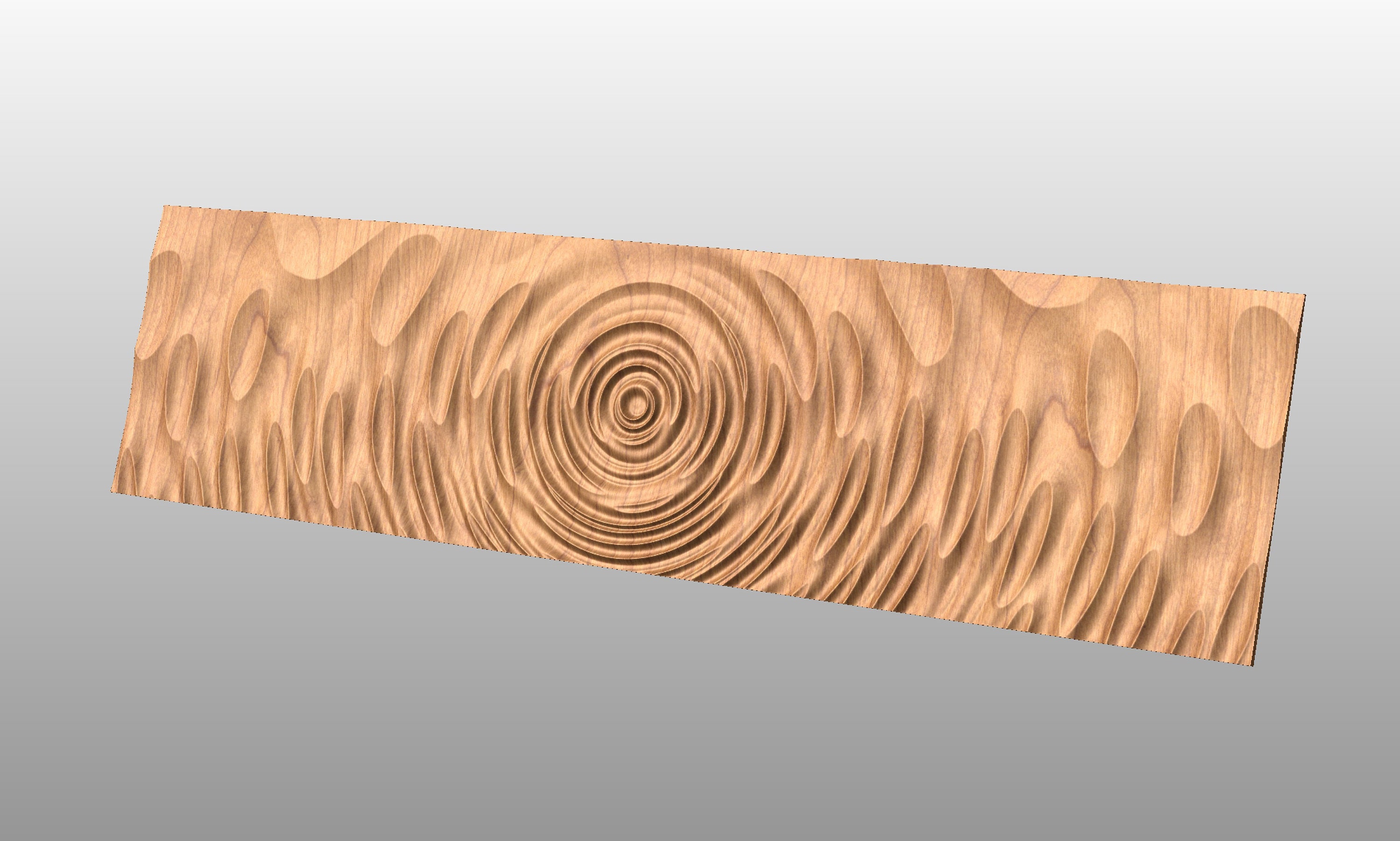 Ttwave3 Wavy Pattern 3D Model for CNC Machining With Software - Etsy