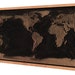 World Map CNC V-carve Vector File for Engraving - Etsy Canada
