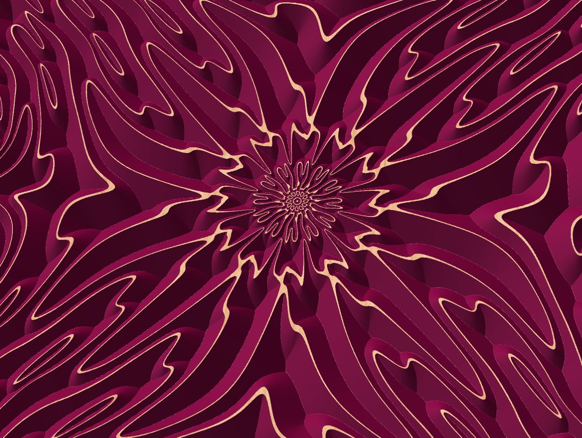 TMGW56 Wavy Pattern Vector File for V Bit Carving With | Etsy