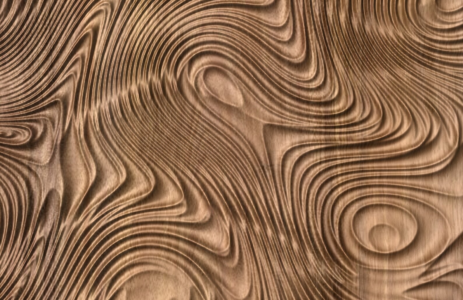 JANII35 Wavy Pattern 3D Model for CNC Machining With Software | Etsy