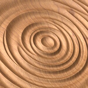 Ttwave4 Wavy Pattern 3D Model for CNC Machining With Software Vectric ...