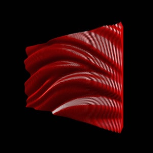 Parametric "wave Wall 3" CNC Cutting File - Etsy