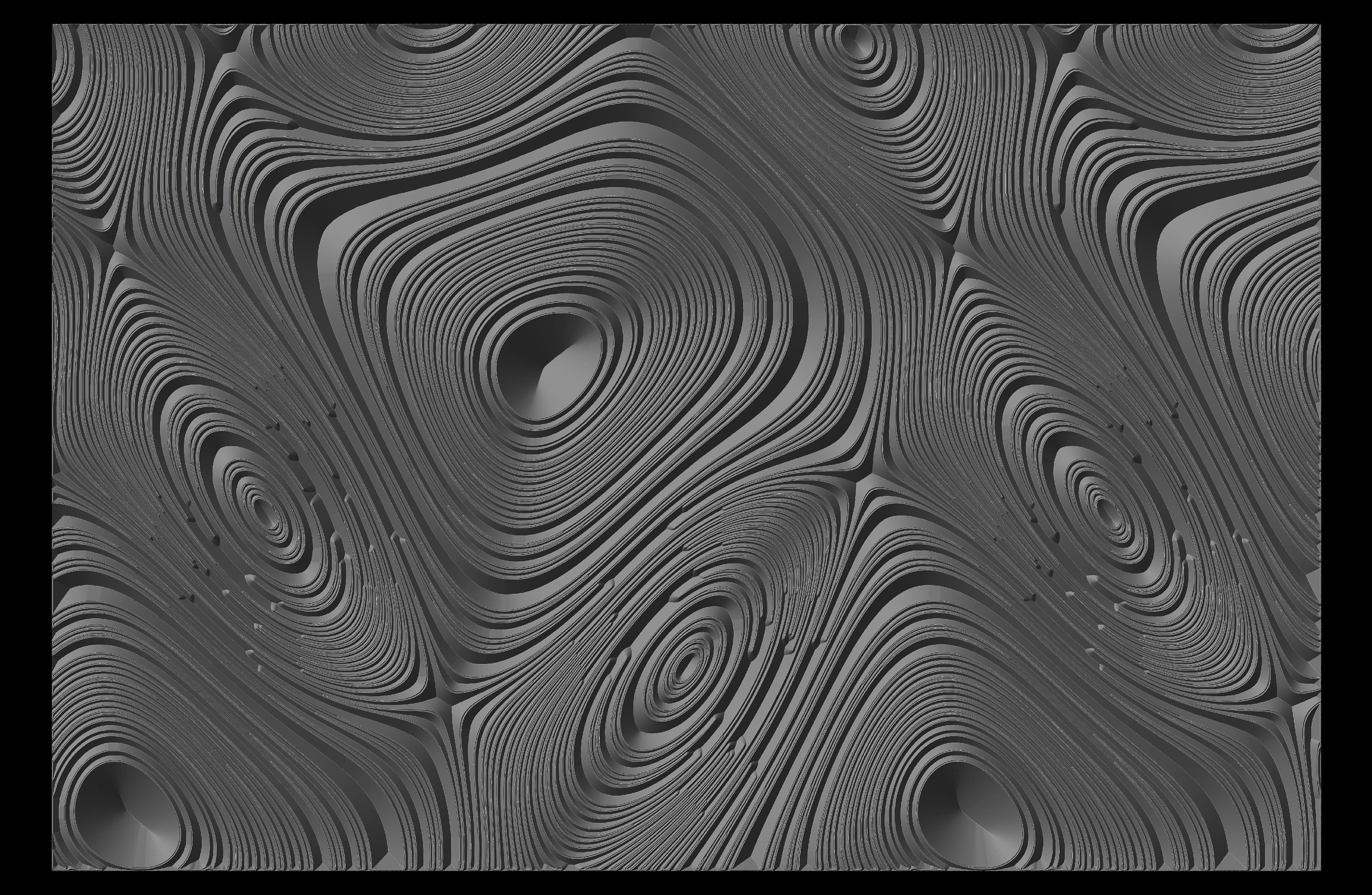 Rednafta3s Wavy Pattern Vector File for V Bit Carving With | Etsy