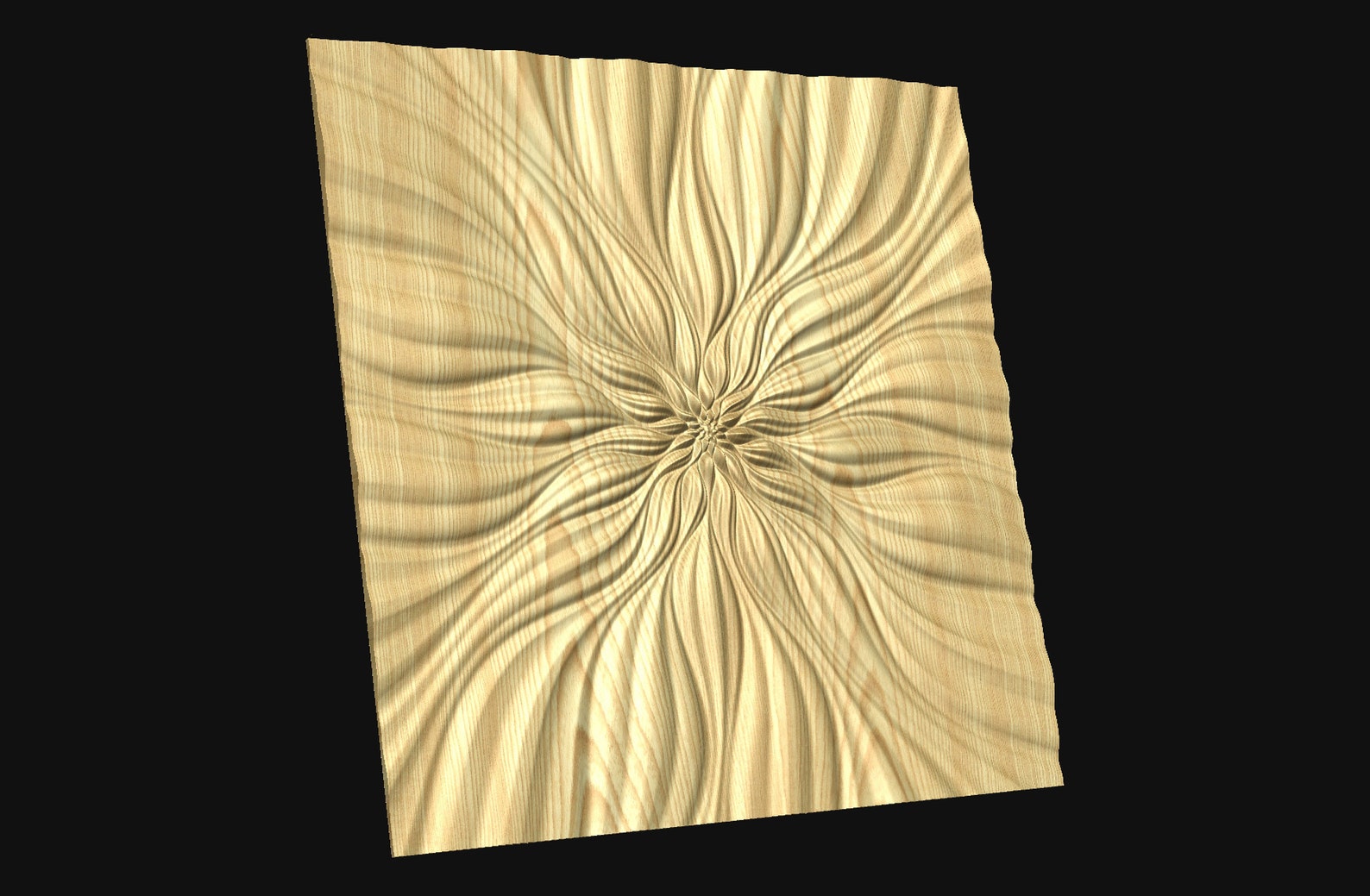 Decorative Abstract 3D Relief Sculpture Model FFF 21.35.10 for | Etsy