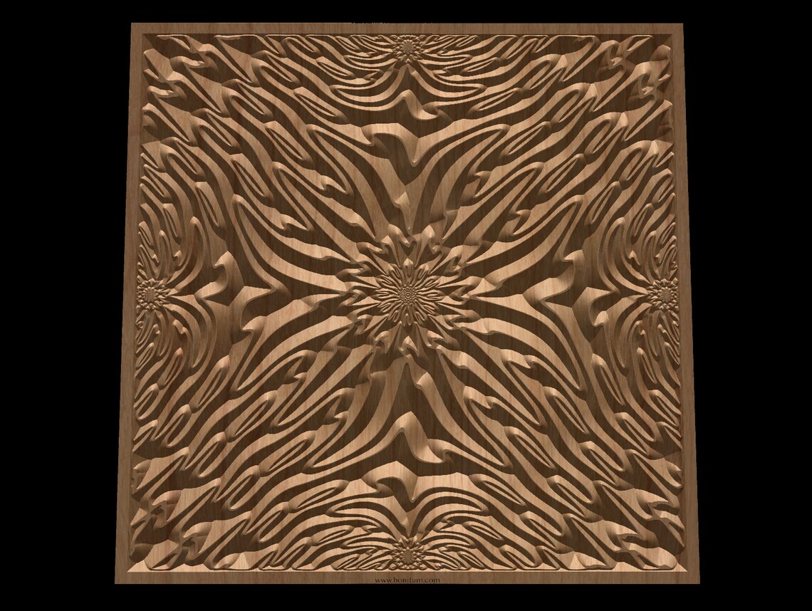 TMGW56 Wavy Pattern Vector File for V Bit Carving With - Etsy