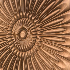 SBARTDEZ177 Wavy Pattern 3D Model for CNC Machining With Software ...