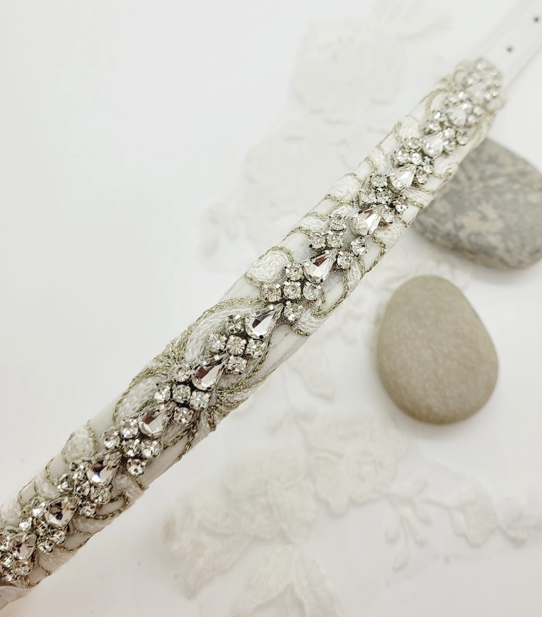 Wedding Collar Rhinestone Wedding Collar Bling Collar - Etsy