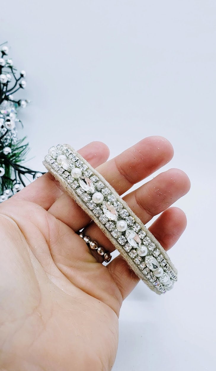 Beautiful Rhinestone Dog Collar Unique Dog Collars Small | Etsy