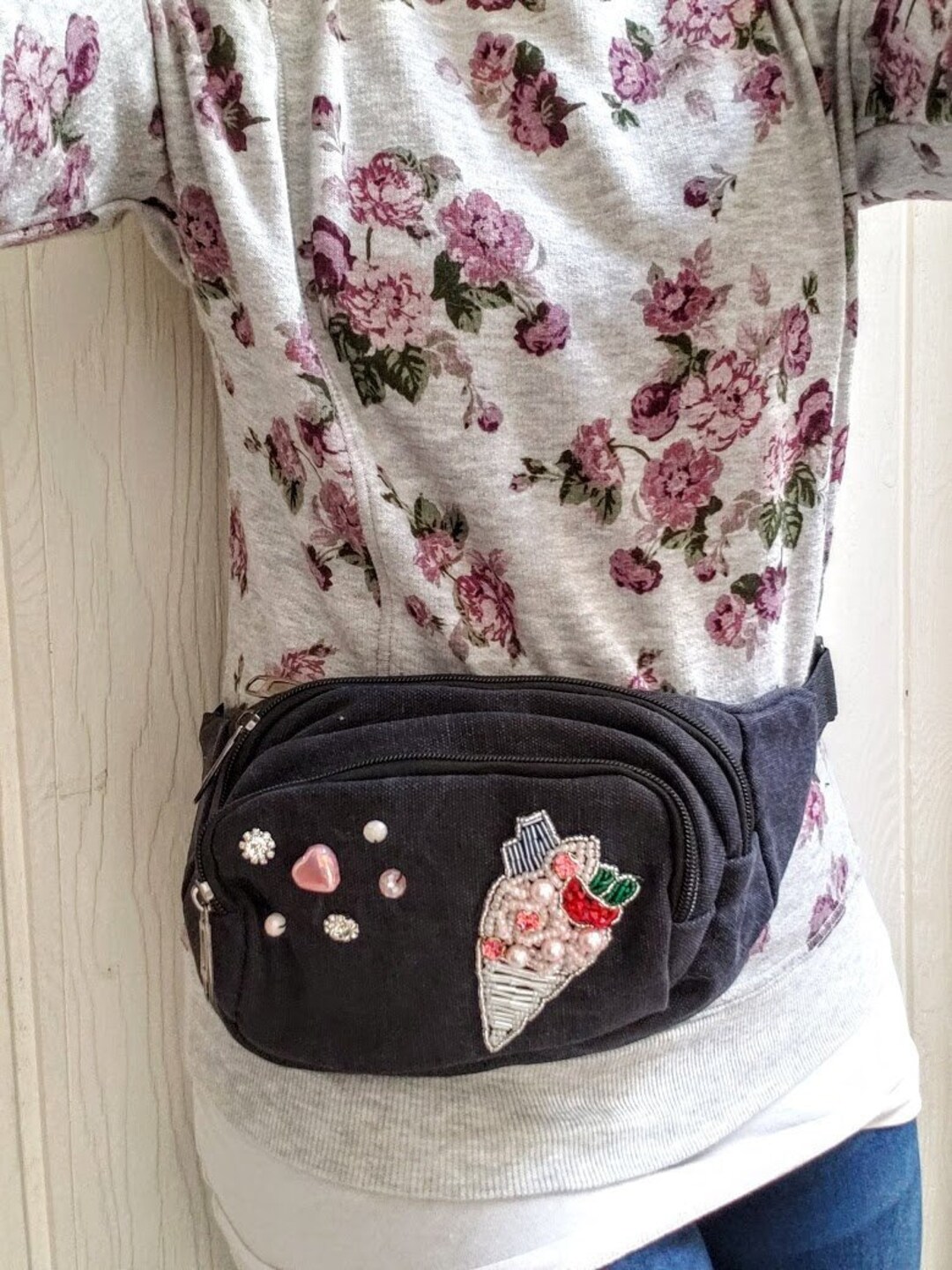 Ice Cream Social Fanny Pack; Women's Fanny Pack; Unique Fanny Pack ...