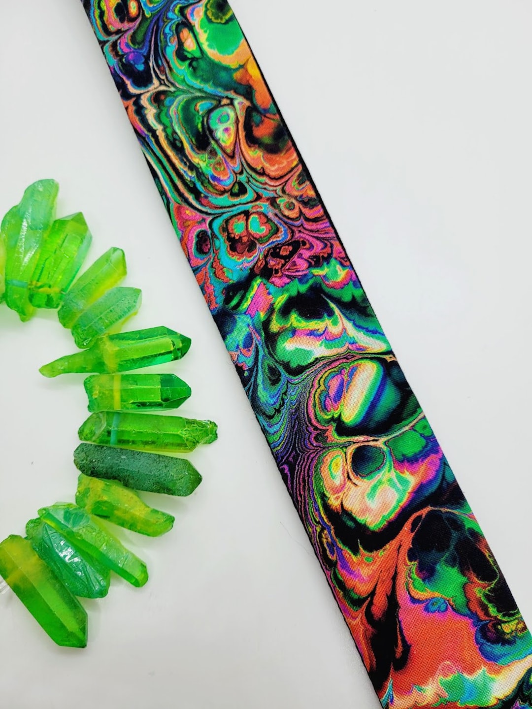Mad Hatter Guitar Strap: Trippy Guitar Straps; Unique Guitar Straps ...