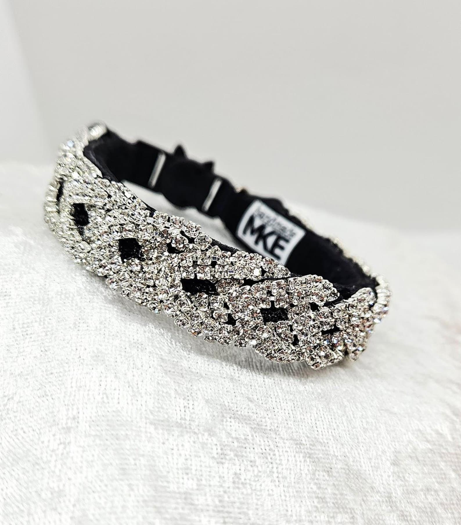 Rhinestone Braid Cat Collar: Fancy Bling Cat Collar; Fancy Breakaway ...