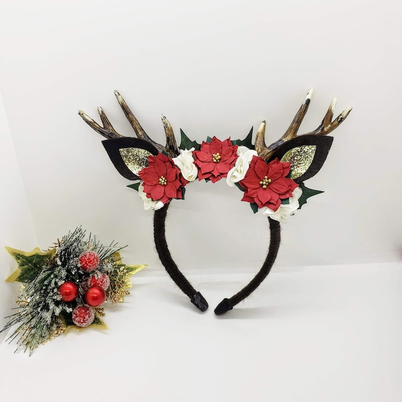 Reindeer Headbands - Etsy