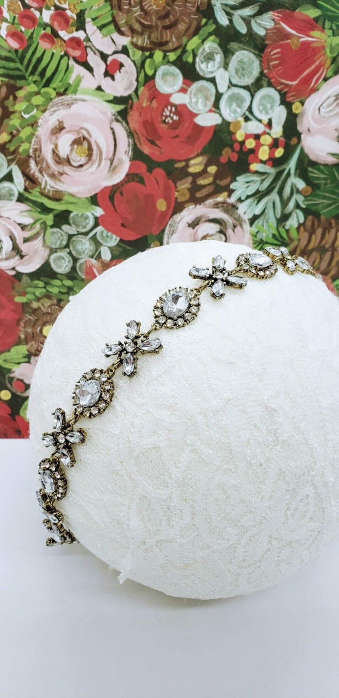 Victorian Style Head Chain Bronze Hair Chain Women's - Etsy