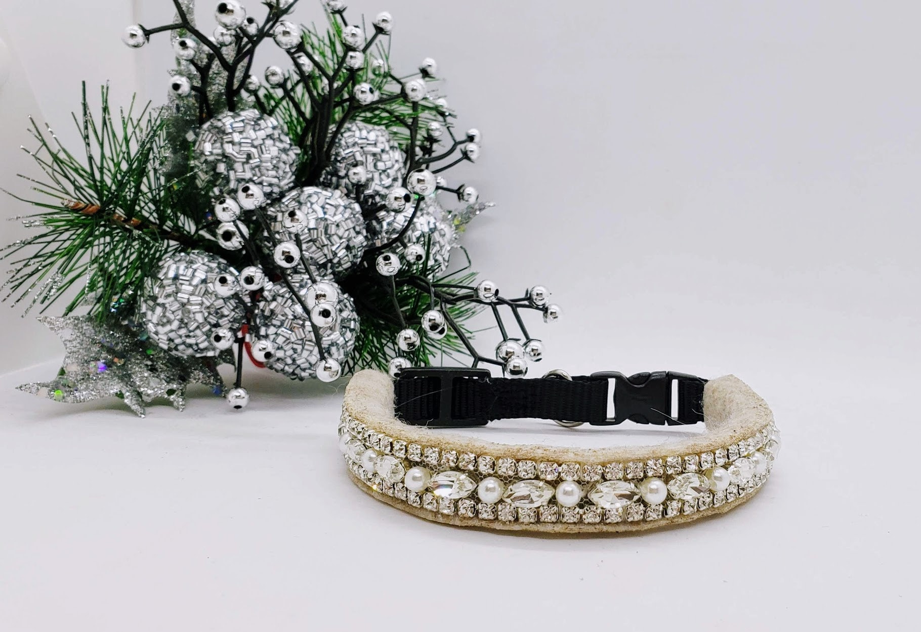 Beautiful Rhinestone Dog Collar Unique Dog Collars Small | Etsy