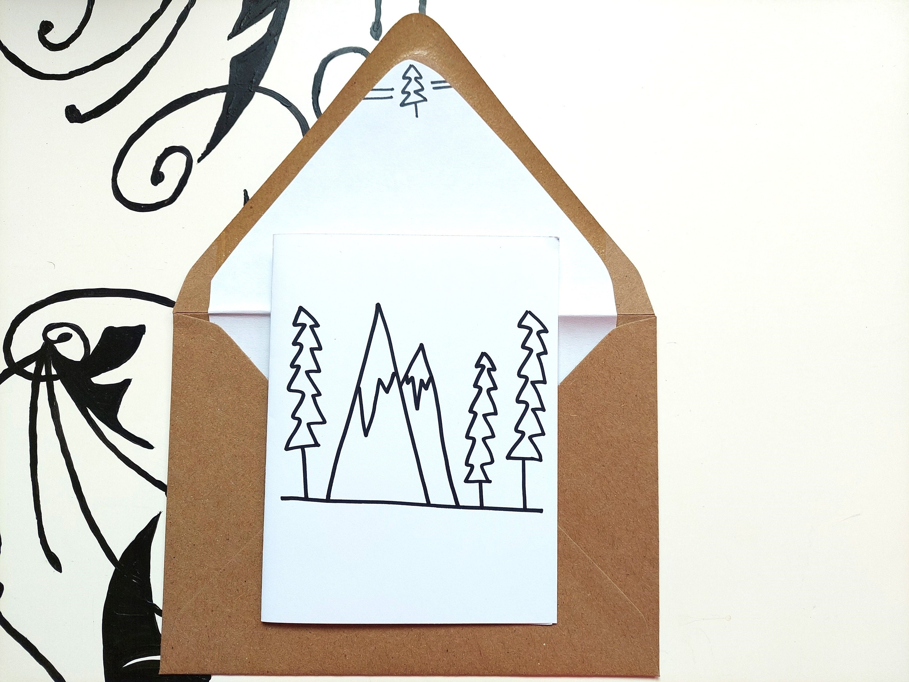 Handmade Blank Cards 5 Pack - Etsy